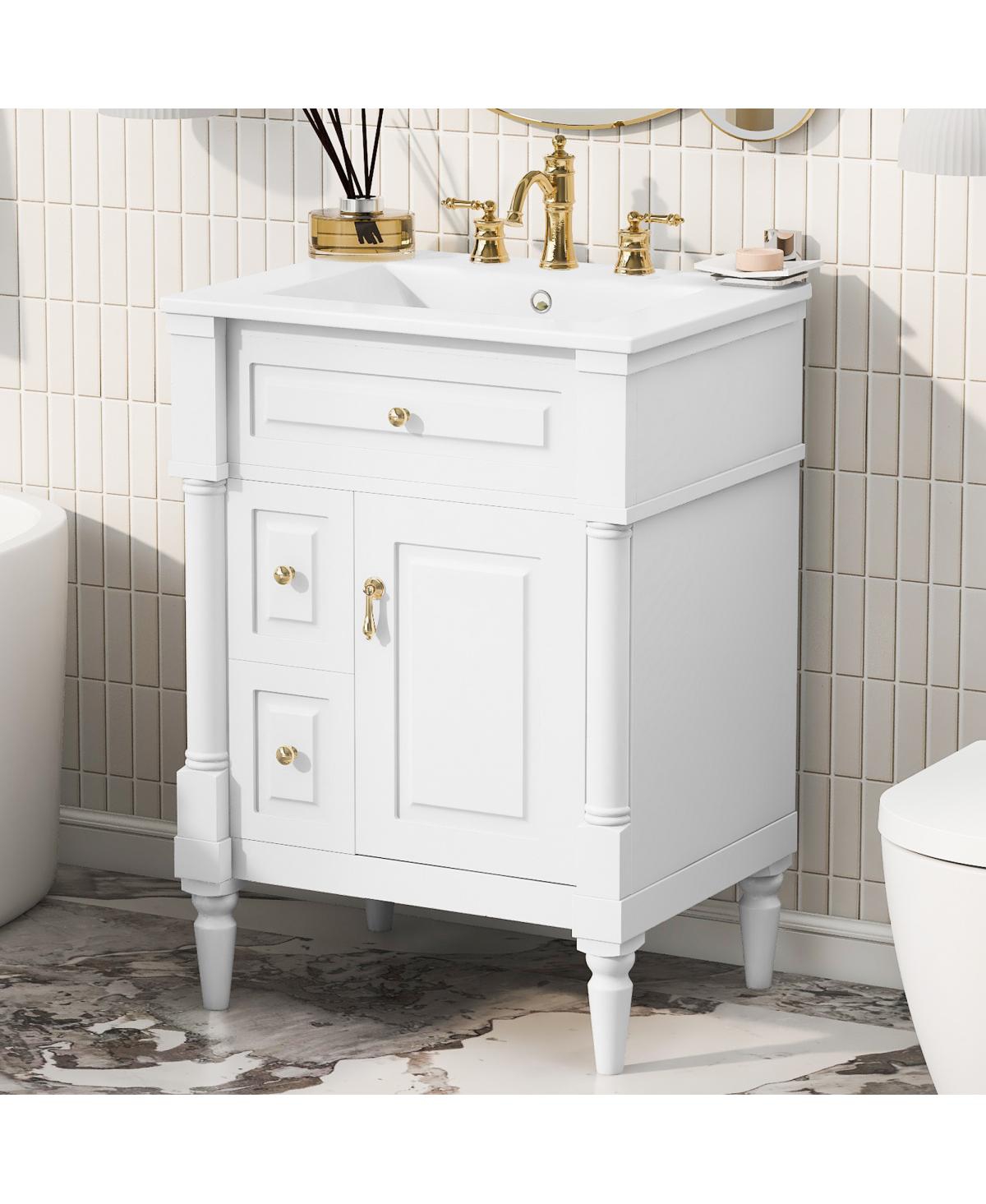 Click here for Sillysis 24" Bathroom Vanity with Sink  Solid... prices