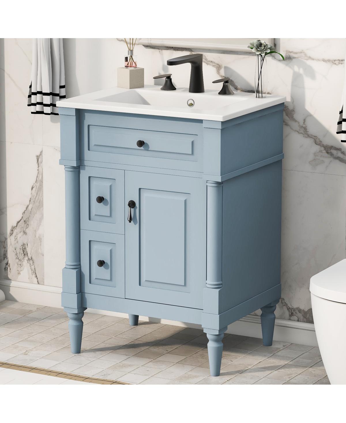 Click here for Sillysis 24" Bathroom Vanity with Sink  Solid... prices