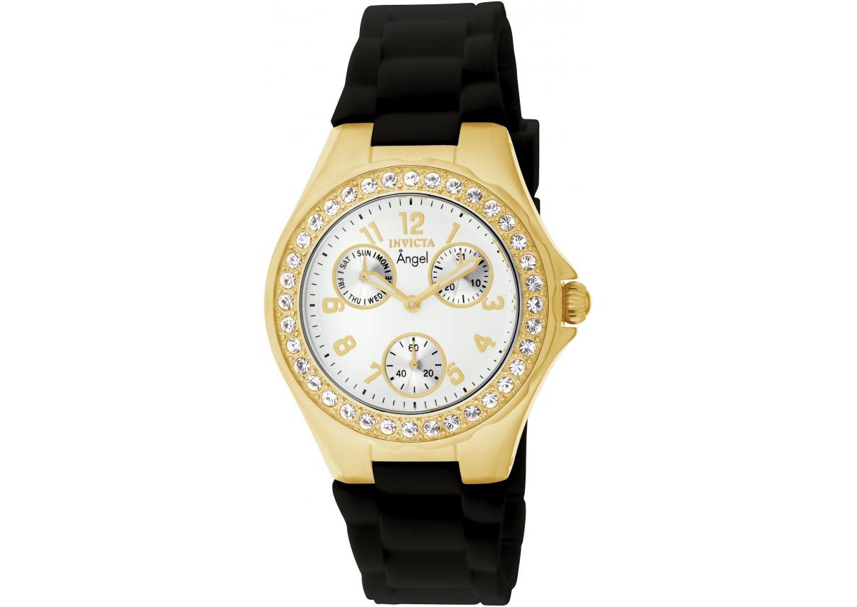 Click here for Invicta Womens 1643 Angel Quartz Multifunction Dia... prices