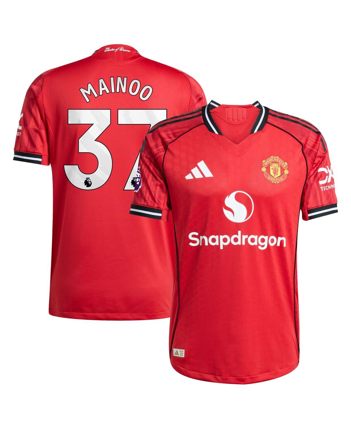 Click here for Adidas Mens Kobbie Mainoo Red Manchester United Ho... prices