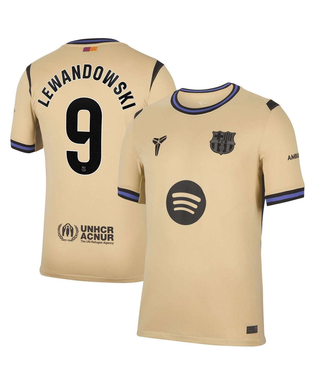 Click here for Nike Mens Robert Lewandowski Gold Barcelona 2025/2... prices