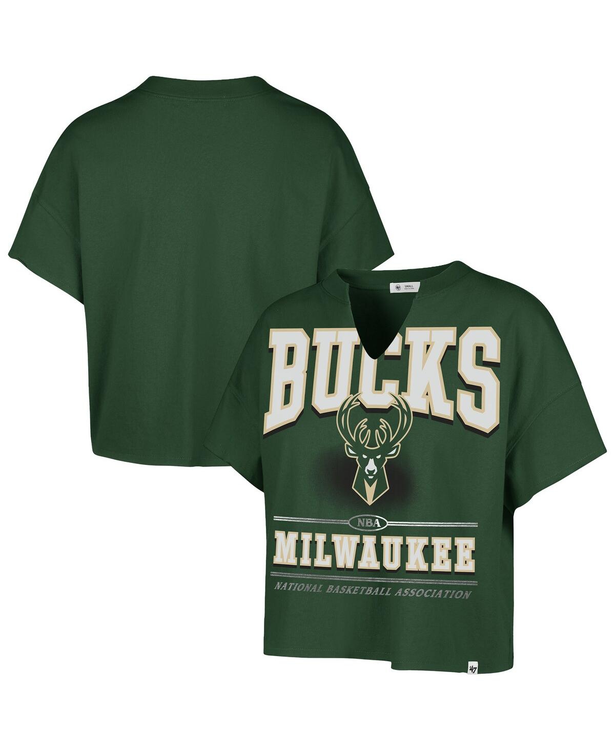 Click here for 47 Brand Womens Hunter Green Milwaukee Bucks Elati... prices