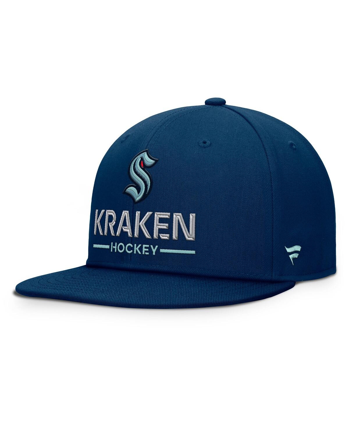 Click here for Fanatics Mens Deep Sea Blue Seattle Kraken Authent... prices