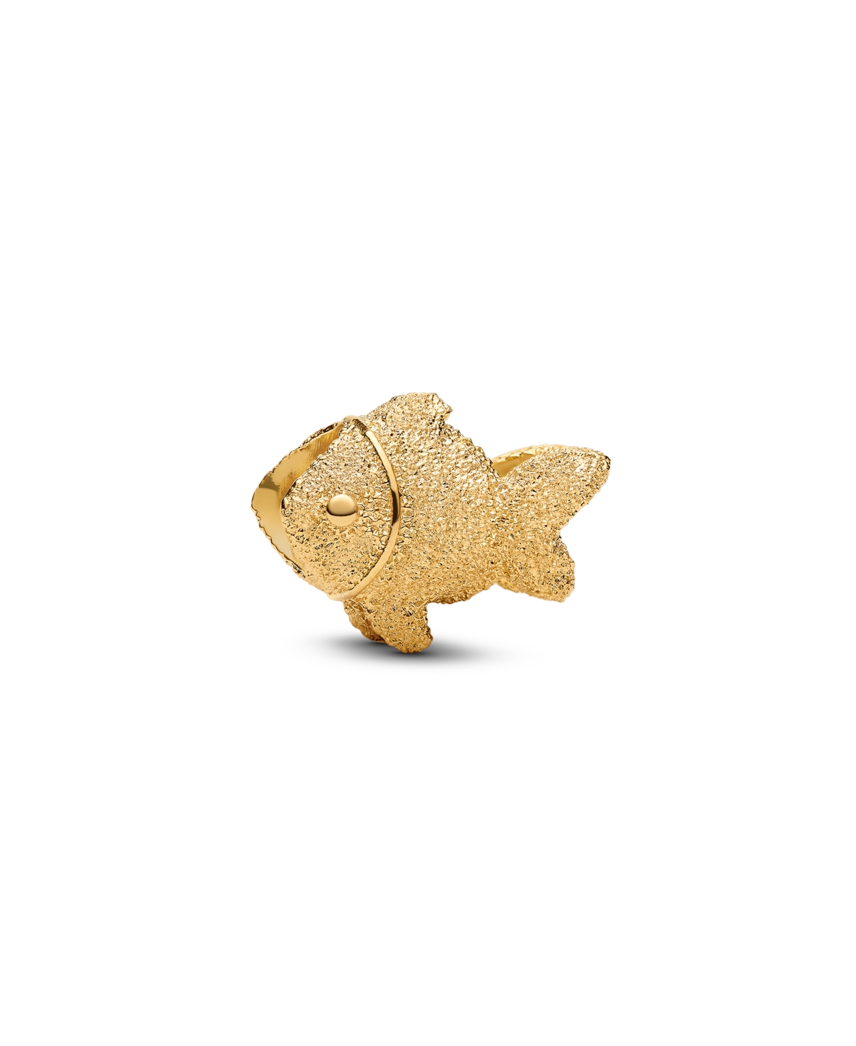 Click here for Pandora Textured Fish Mini Charm - Gold prices