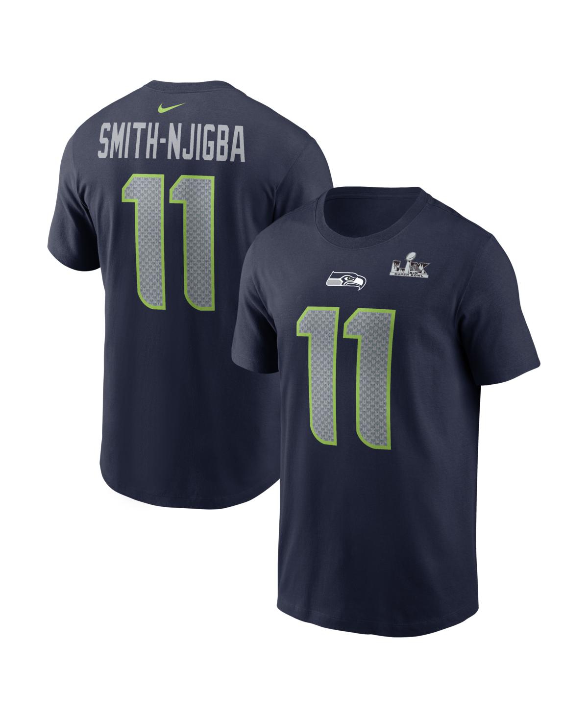 Click here for Nike Mens Jaxon Smith-Njigba College Navy Seattle... prices