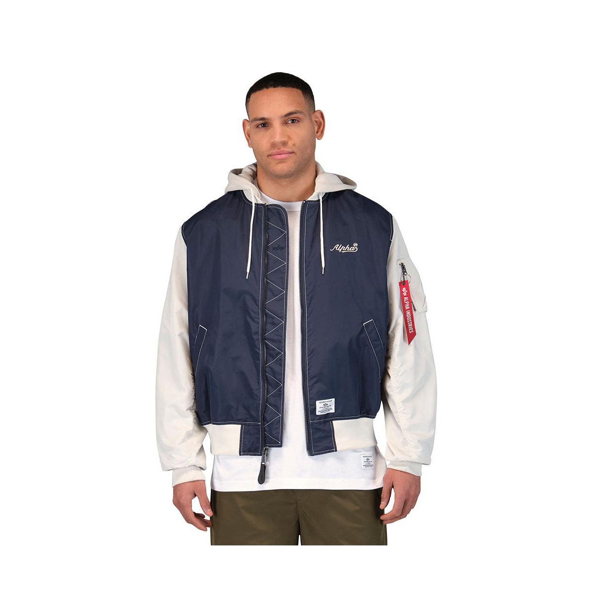 Click here for Alpha Industries Mens L-2B Relaxed Varsity Flight... prices