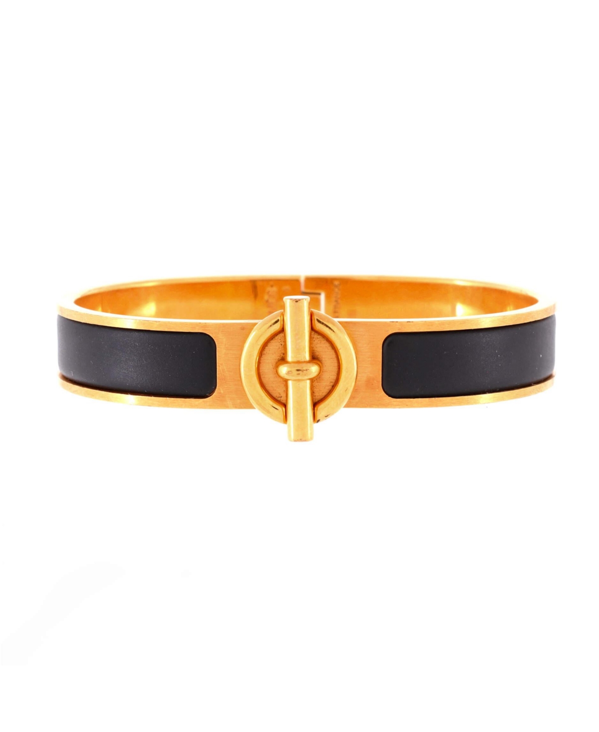 Click here for Pre-Owned HERMES Clic Glenan Bracelet - Enamel  me... prices