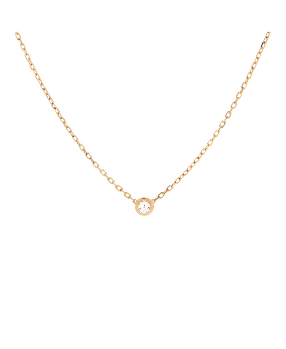 Click here for Pre-Owned Cartier DAmour Pendant Necklace - 18k ye... prices