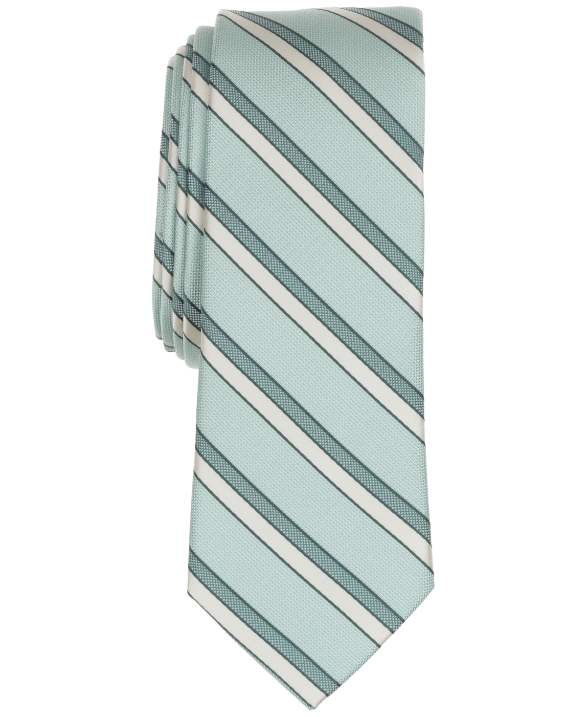 Click here for Bar Iii Mens Weston Stripe Skinny Tie  Macys Exclu... prices