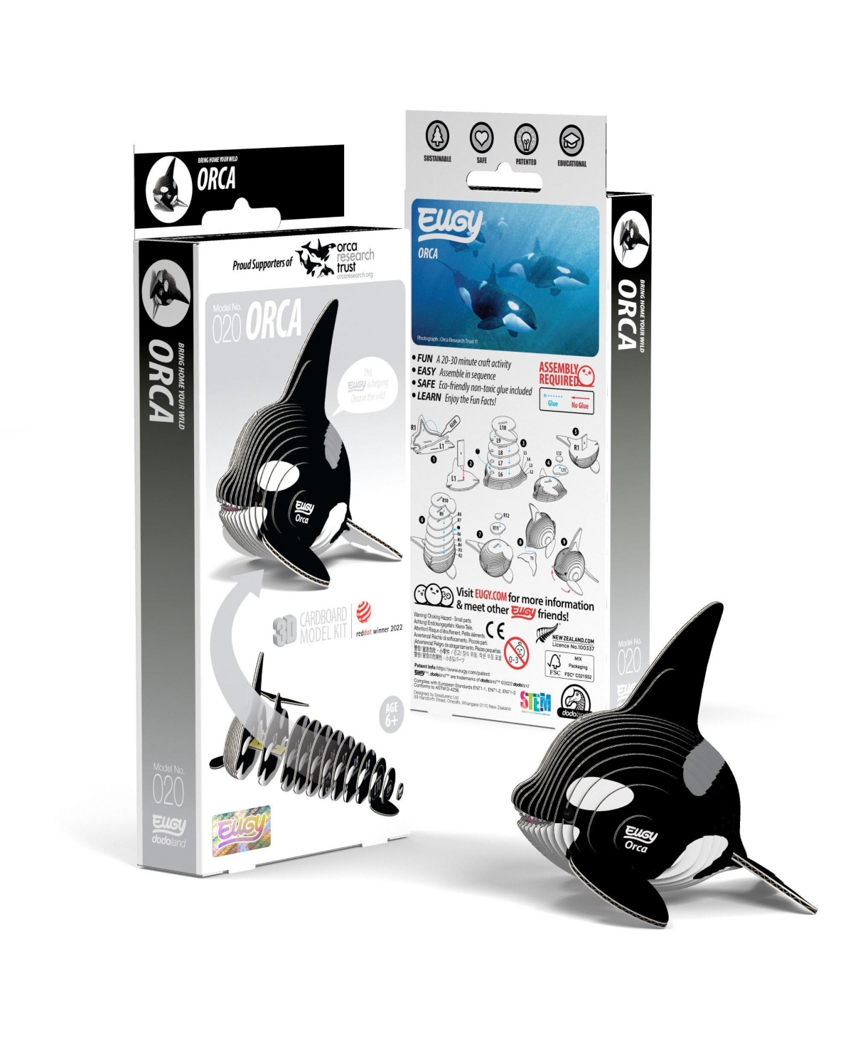 Click here for Eugy Orca 3D Puzzle prices