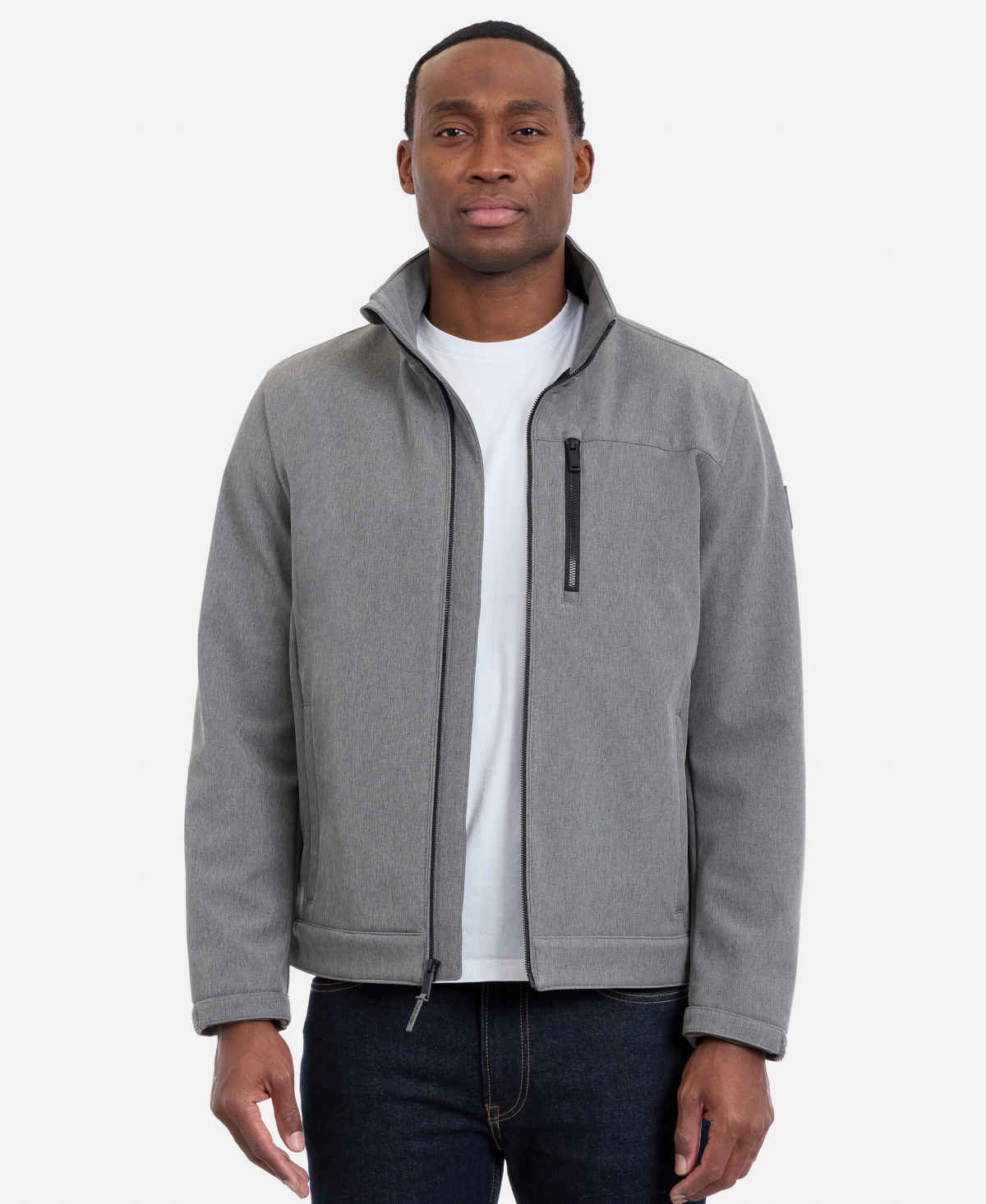 Click here for Calvin Klein Mens Water Resistant Softshell Jacket... prices