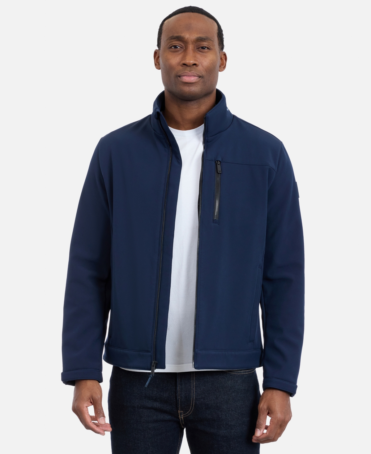 Click here for Calvin Klein Mens Water Resistant Softshell Jacket... prices