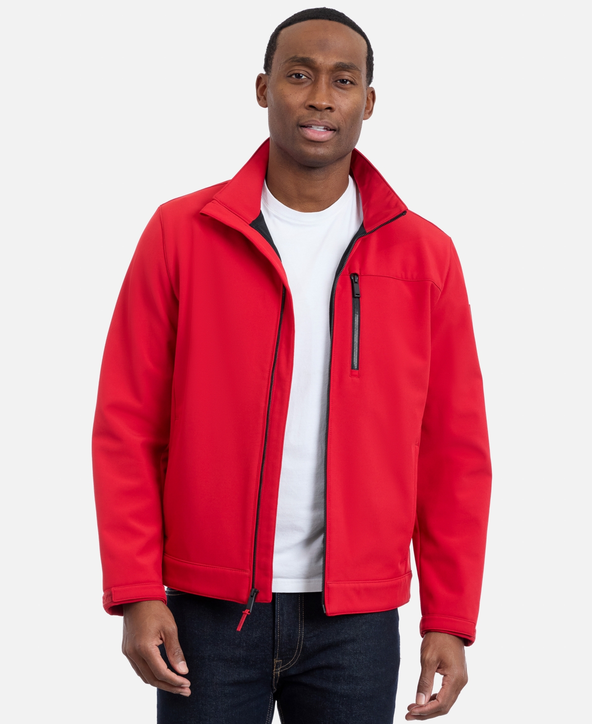 Click here for Calvin Klein Mens Water Resistant Softshell Jacket... prices