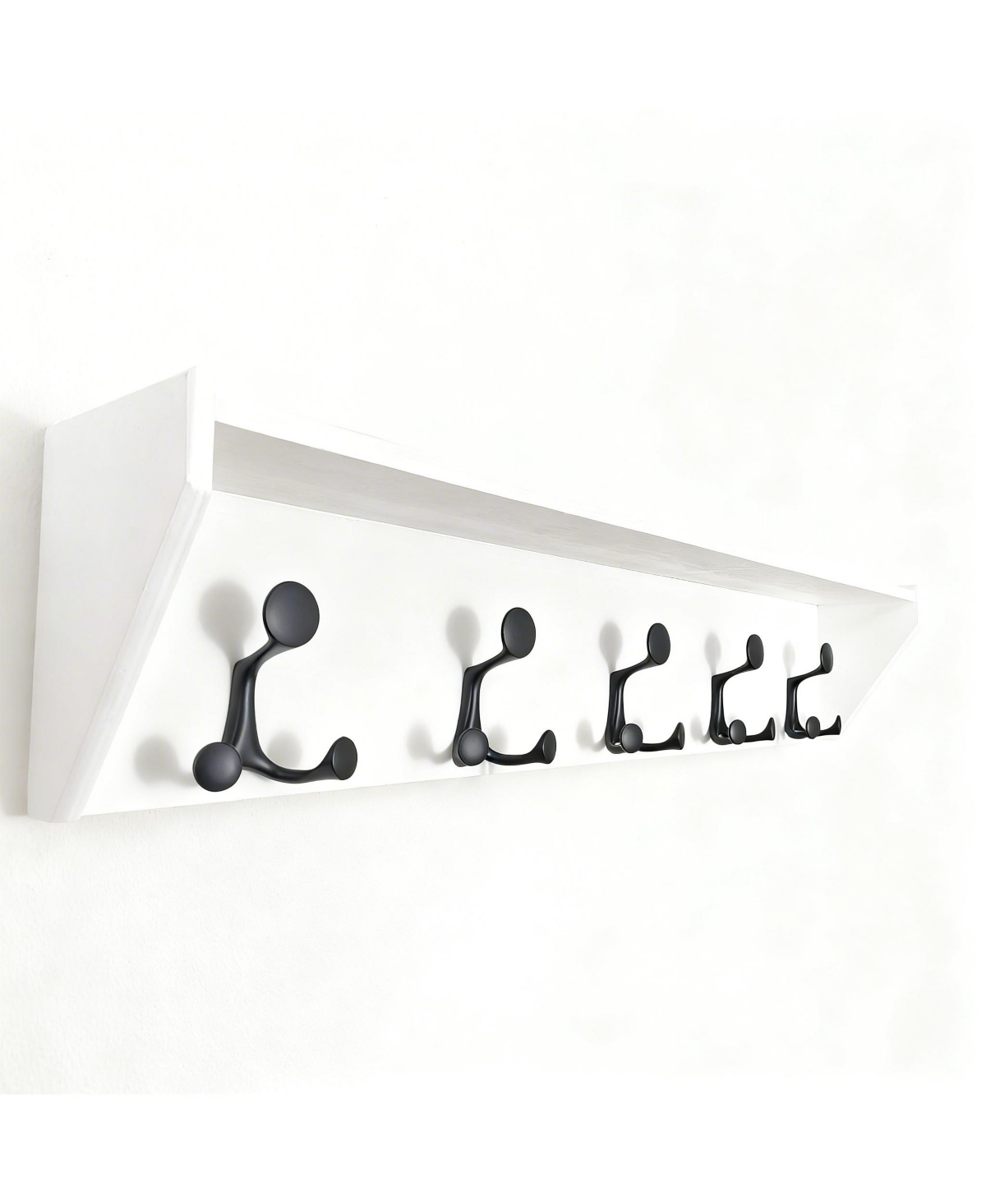 Click here for Yigii Lightweight Hardwood Coat Rack with 5 Hooks... prices