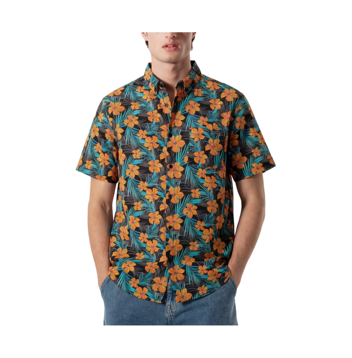 Click here for WeSC Mens Floral Shirt - Multi prices