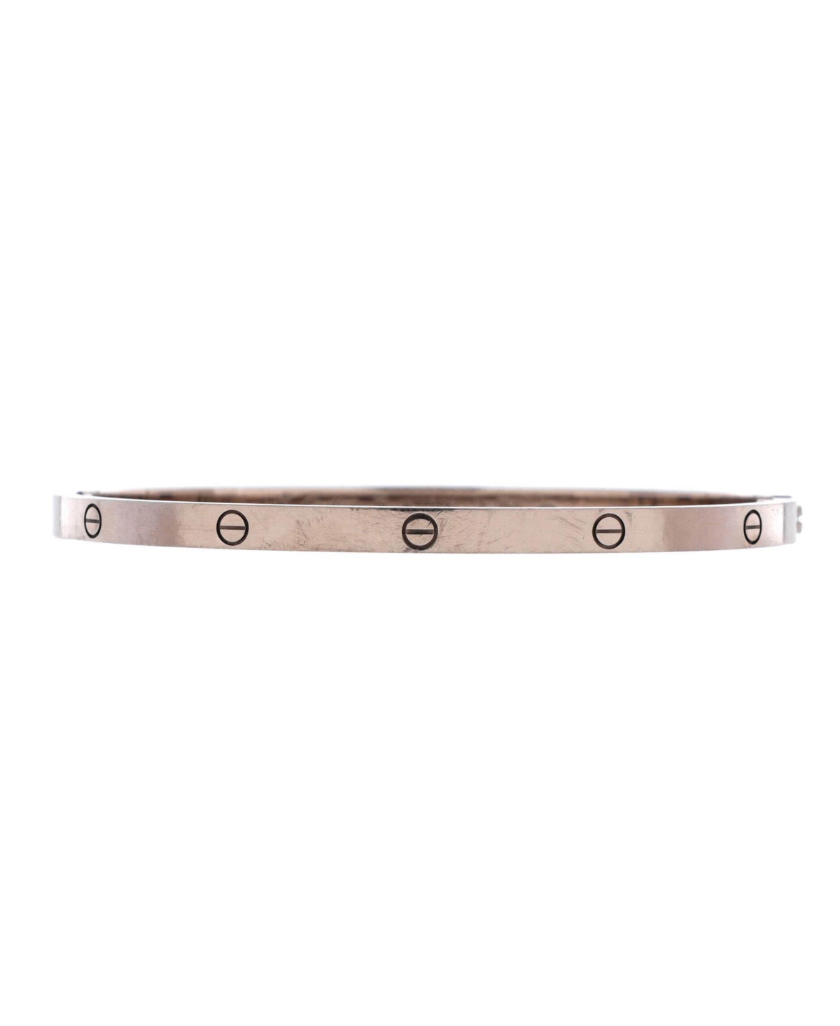 Click here for Pre-Owned Cartier Love Bracelet - 18k white gold prices