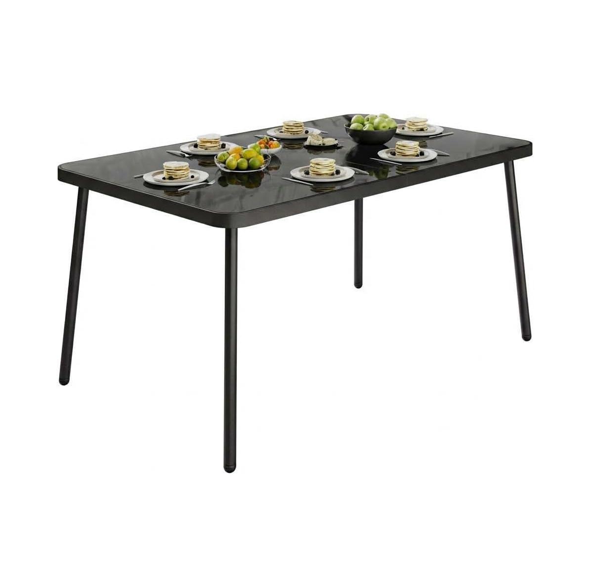 Click here for gaomon 59 Patio Dining Table Set for 4-6 Person  T... prices