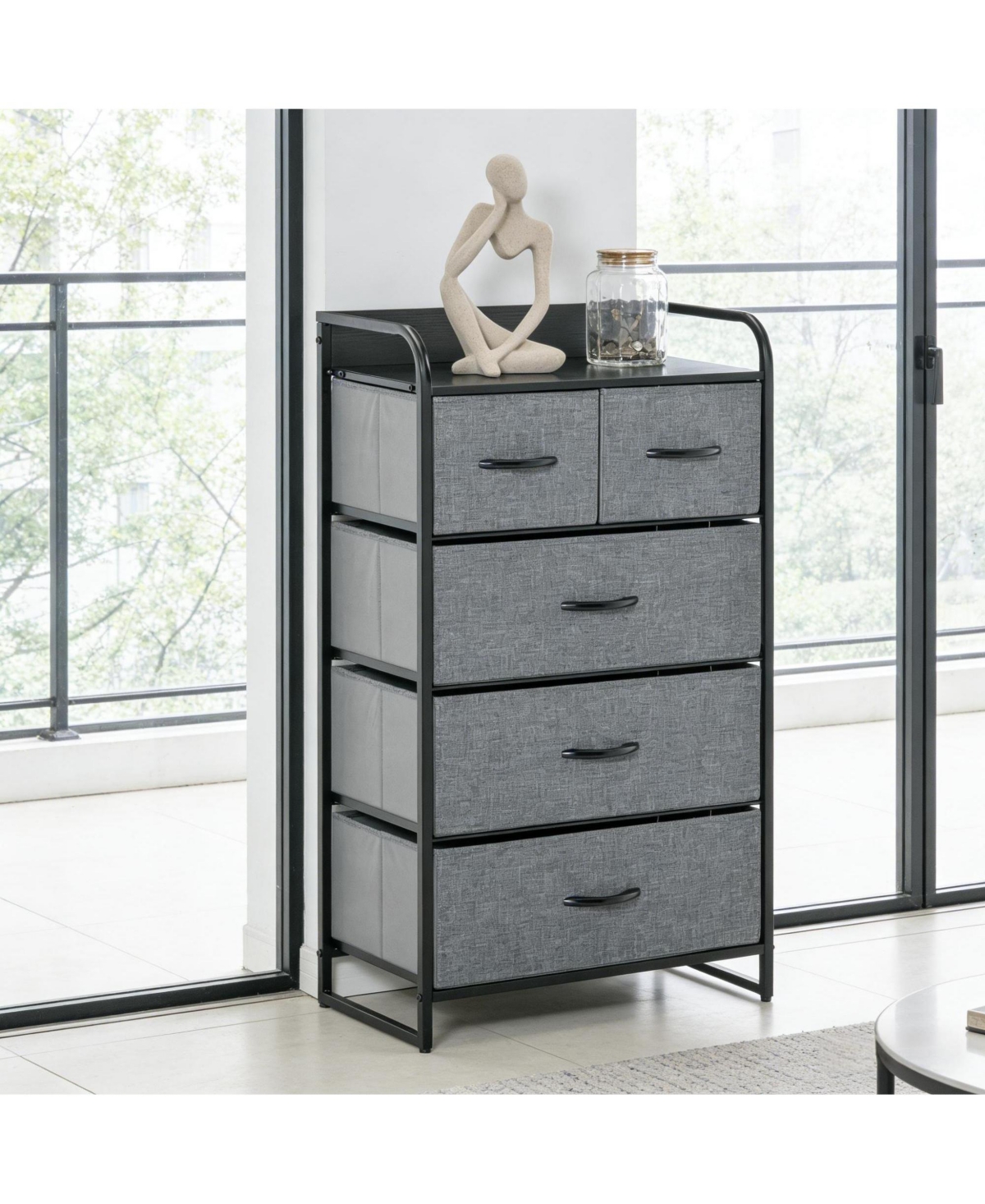 Click here for Rainsken 5-Drawer Dresser  Fabric Chest of Drawers... prices