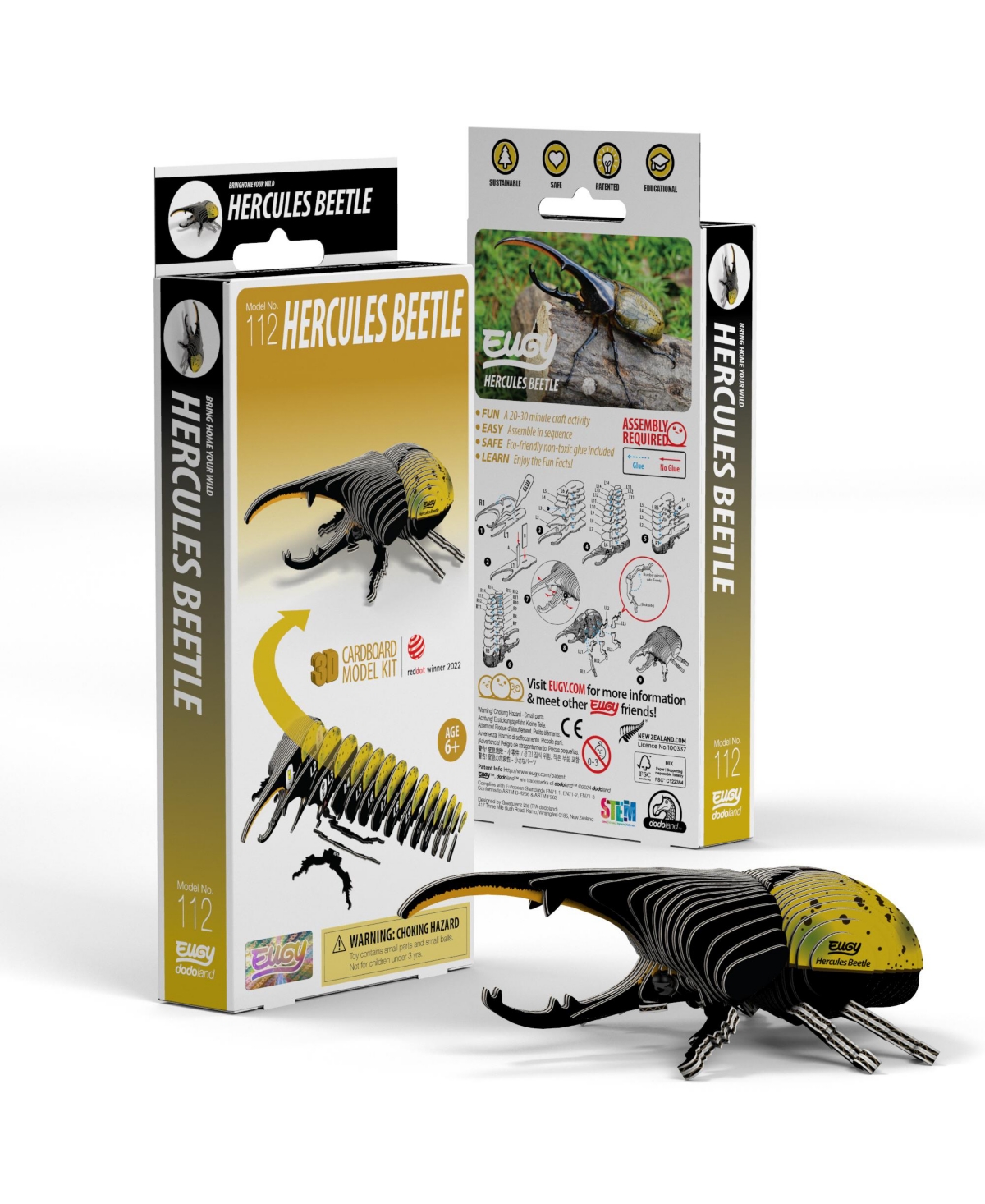 Click here for Eugy Hercules Beetle 3D Puzzle prices