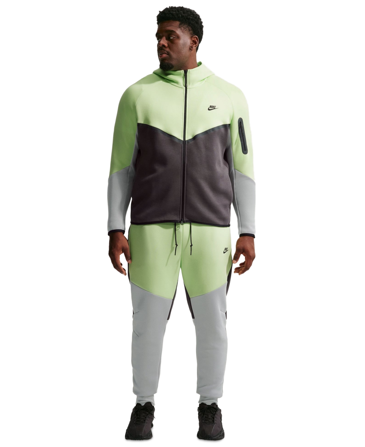 Click here for Nike Mens Tech Fleece Joggers - Lite Liquid Lime/A... prices