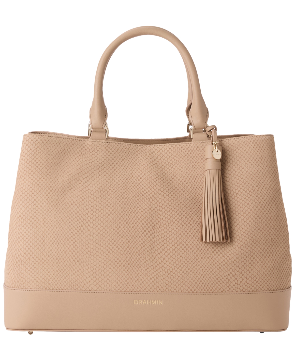 Click here for Brahmin Denise Dawnlight Carryall Extra-Large Leat... prices