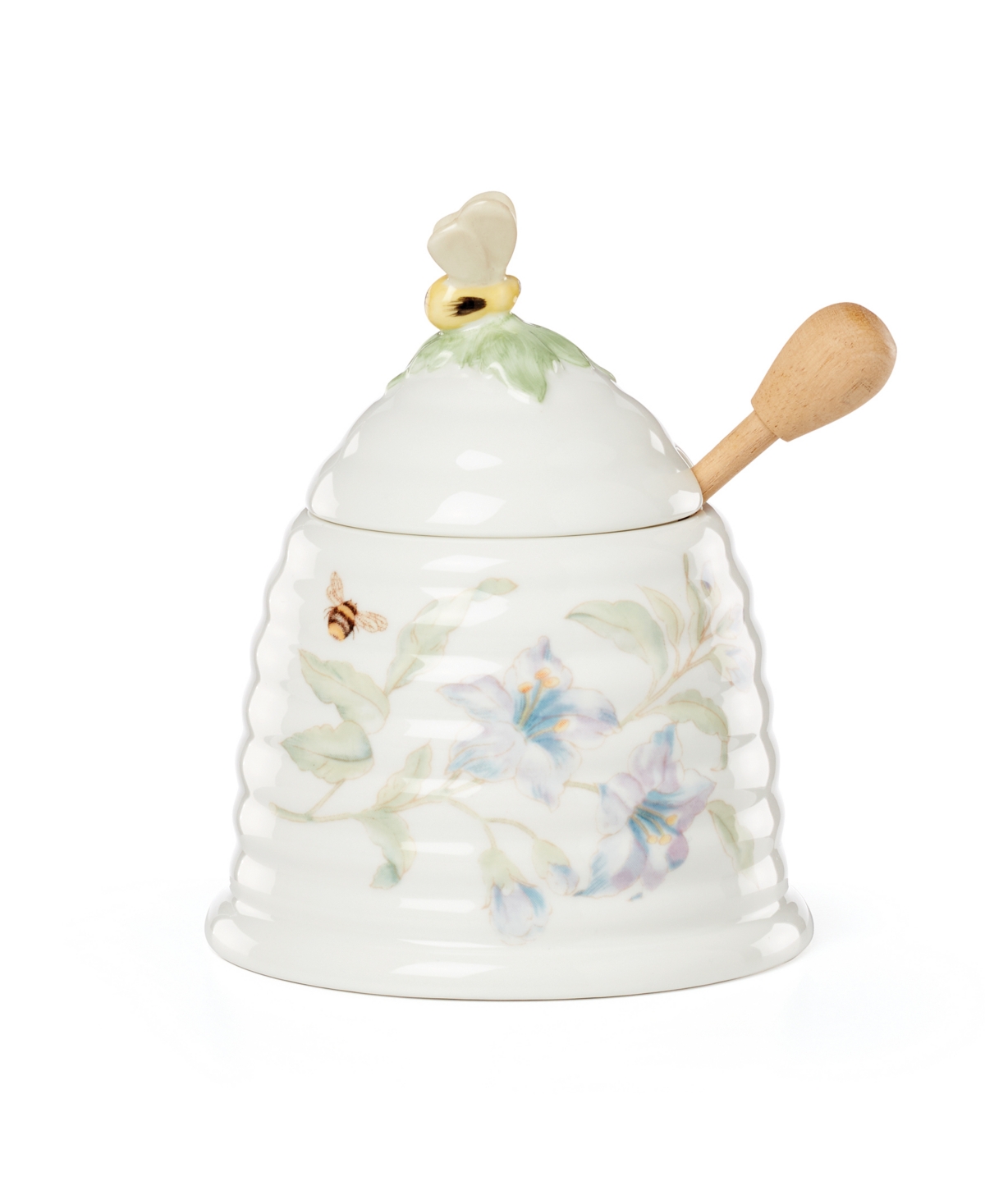 Click here for Lenox Butterfly Meadow Honey Pot - White prices