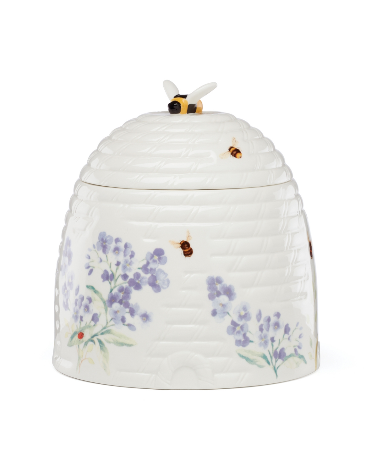 Click here for Lenox Butterfly Meadow 18 oz. Beehive Candy Jar -... prices