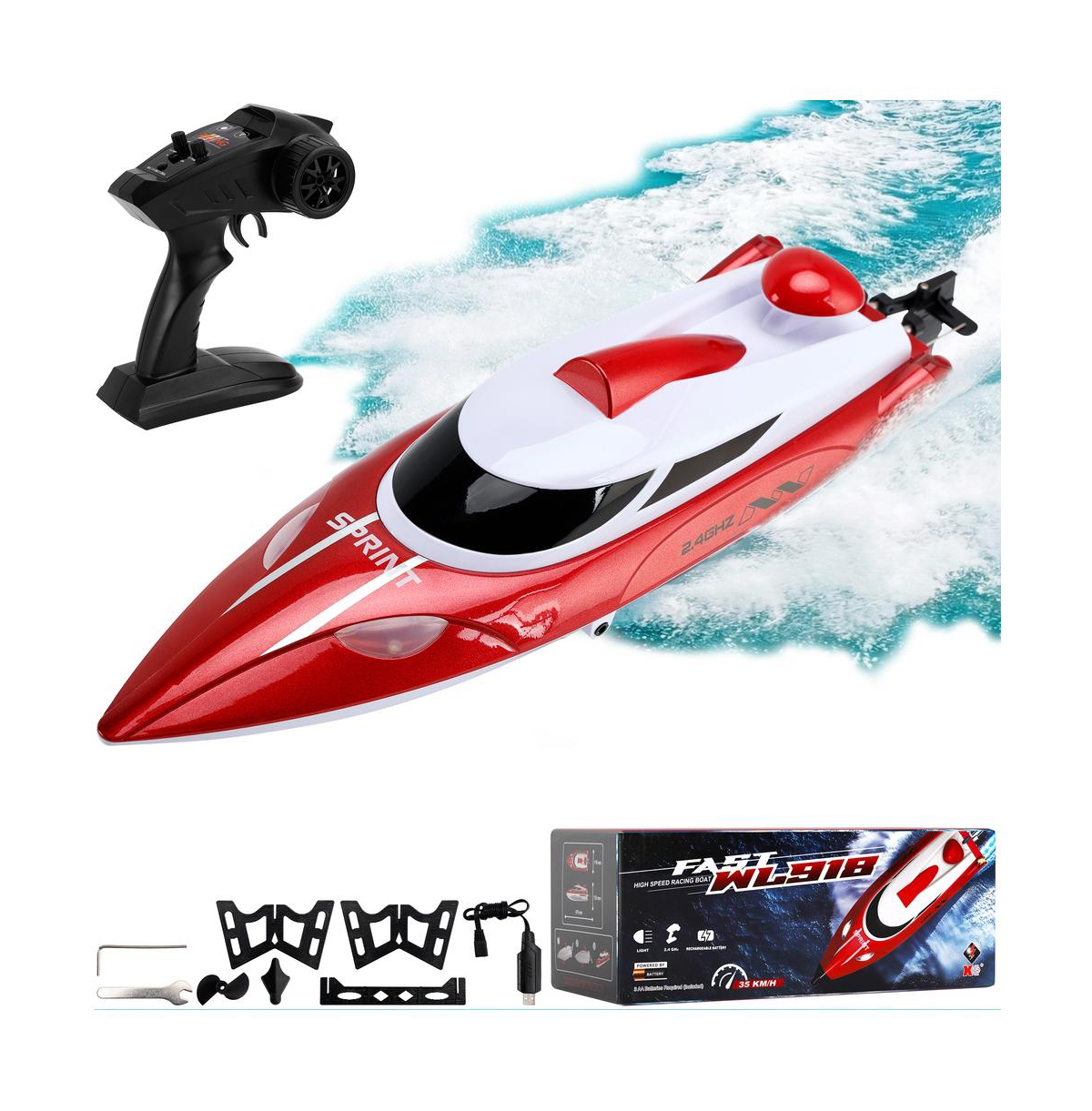 Click here for Bruce & Shark 2.4GHz Rc Jet Speedboat – 22m... prices