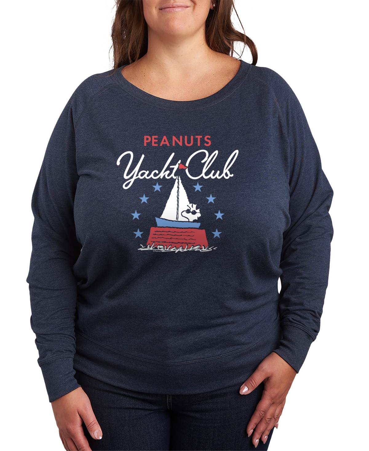 Click here for Hybrid Apparel Plus Size Peanuts Patriotic Yacht C... prices
