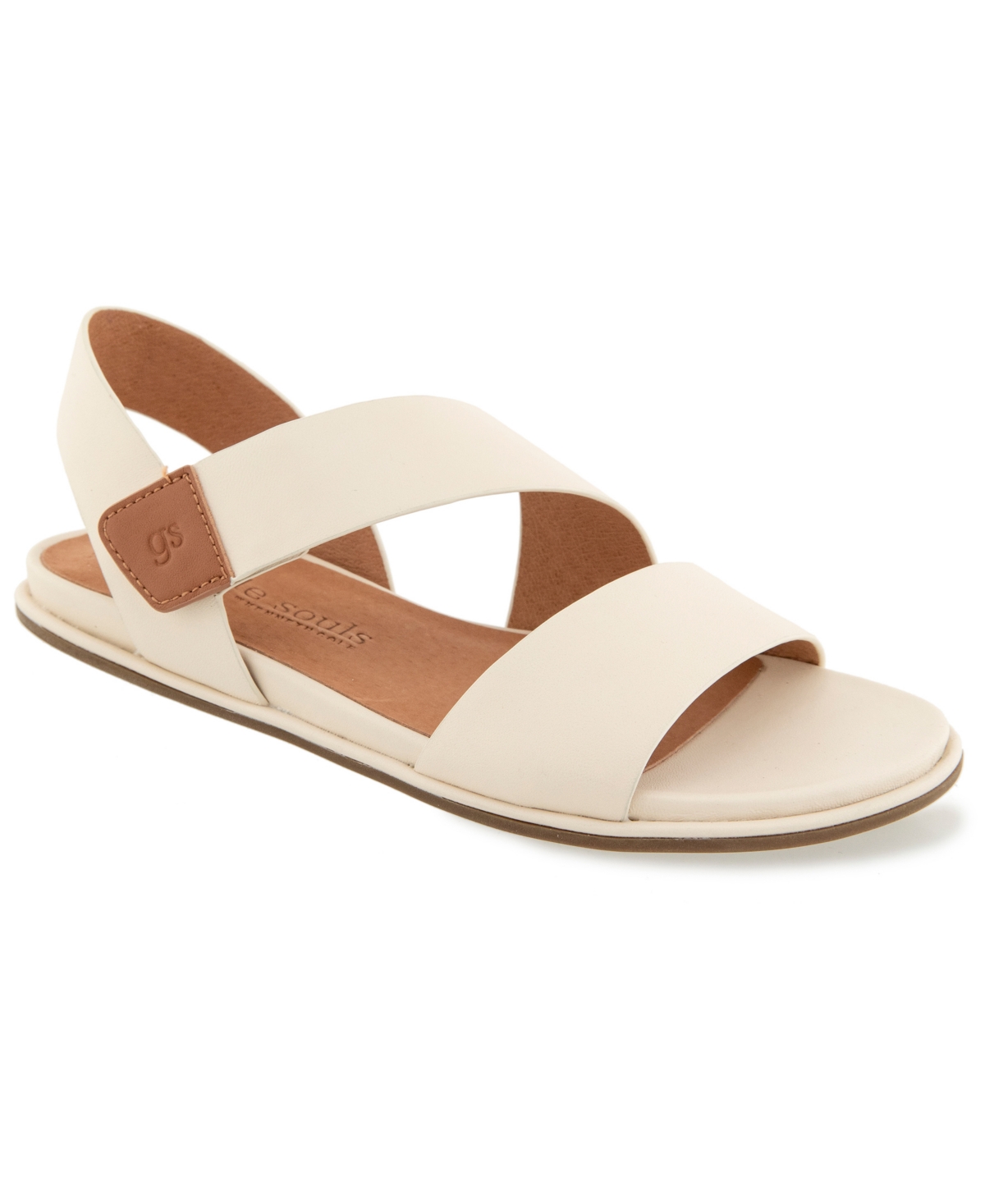 Click here for Gentle Souls Womens Lottie Round Toe Flat Sandals... prices