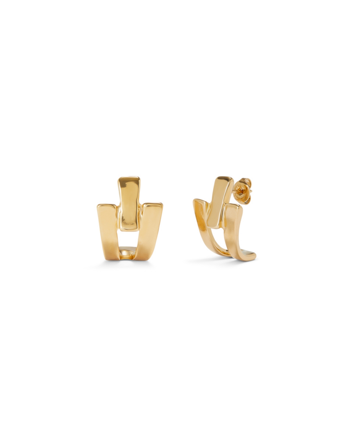 Click here for UNOde50 18k gold plated metal alloy earing - Gold prices