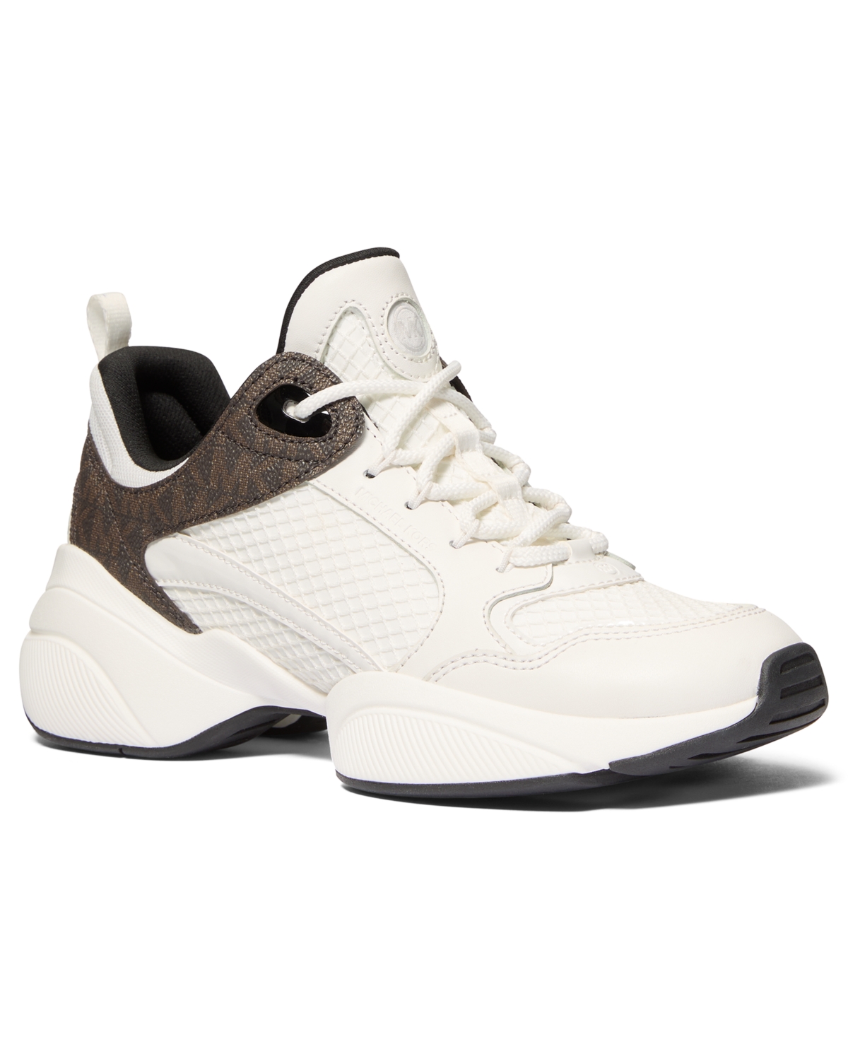 Click here for Michael Kors Womens Bowie Lace-Up Trainer Sneakers... prices