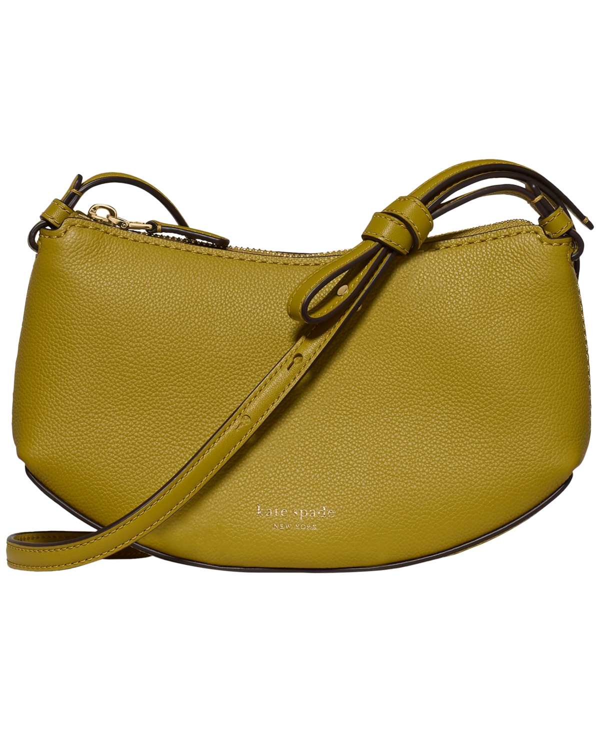 Click here for kate spade new york Loop Small Pebbled Leather Cro... prices