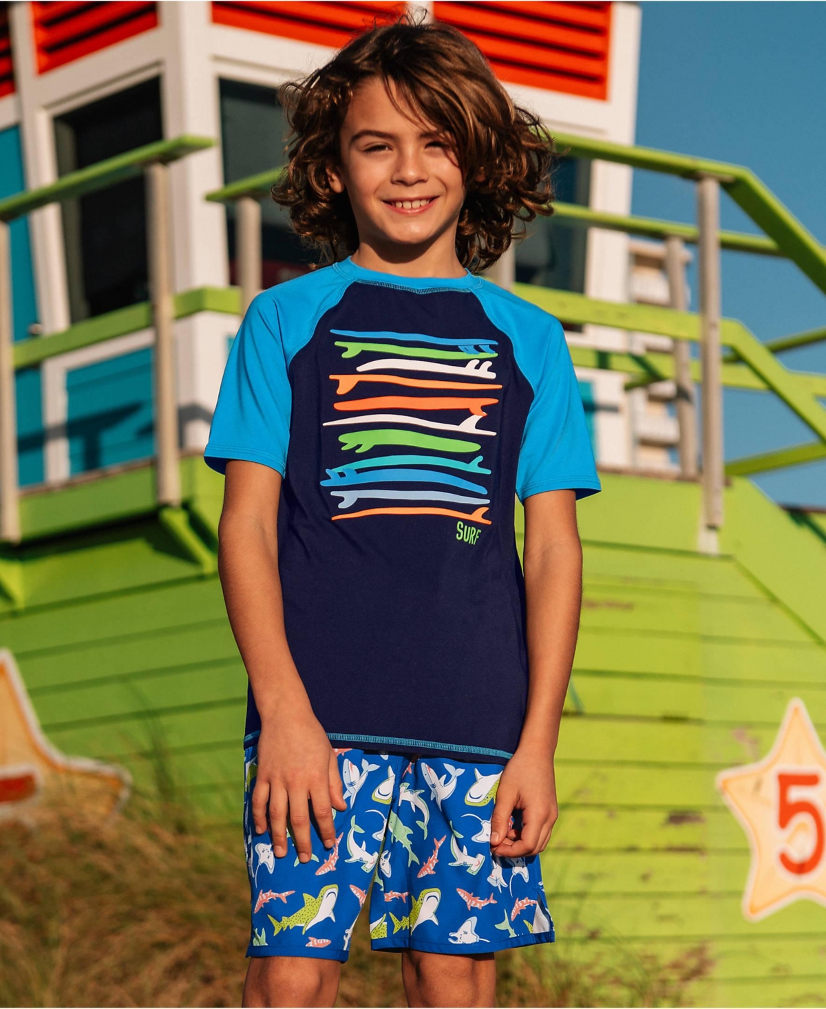 Click here for Lands End Boys Chlorine Resistant Stretch Hydrolin... prices