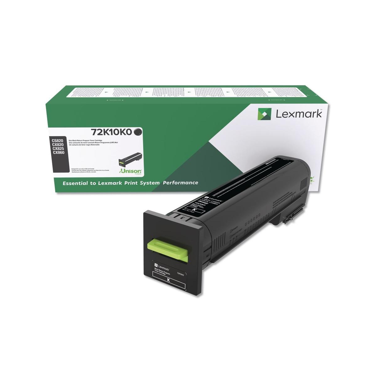 Click here for Lexmark 72K10K0 Unison 8 000 Page-Yield Return Pro... prices