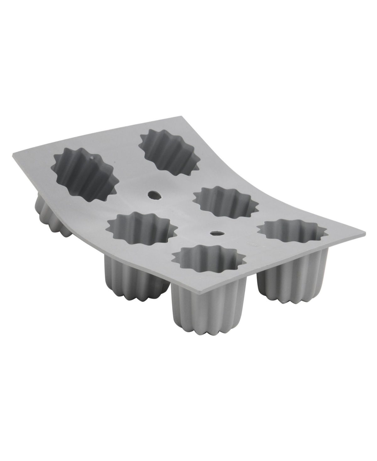Click here for De Buyer Elastomoule Cannele Silicone Mold - Gray prices