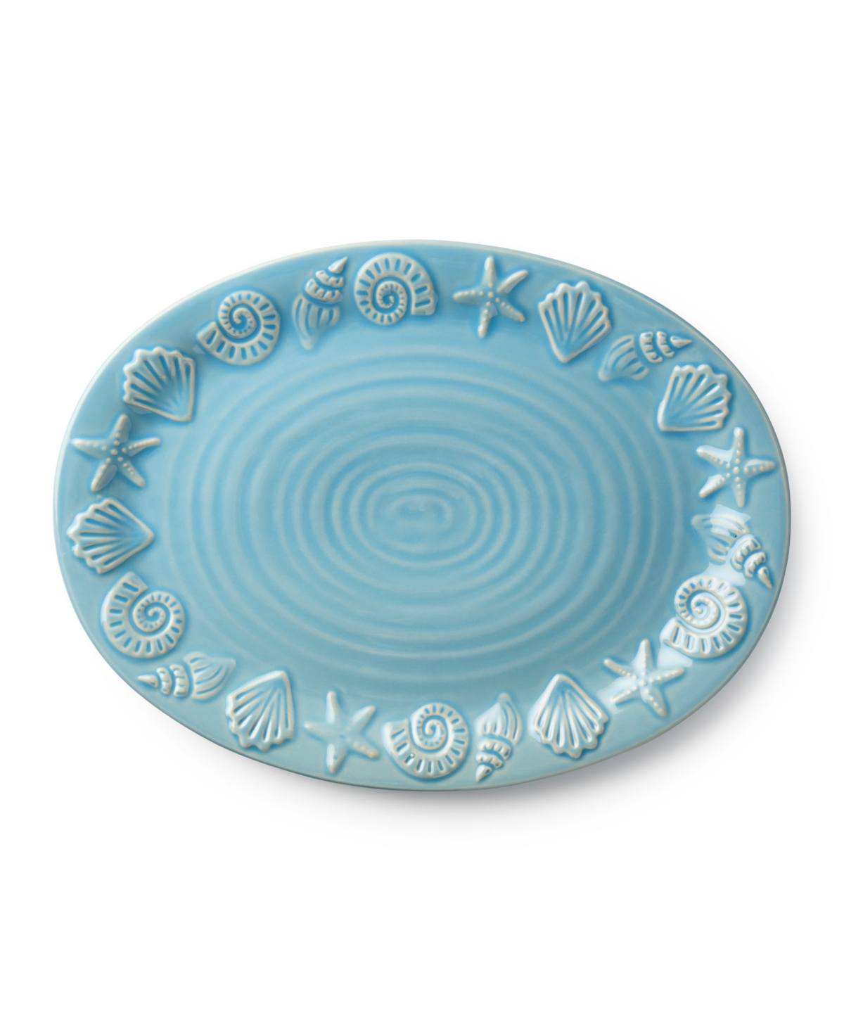 Click here for Certified International Coastline Oval Platter - B... prices