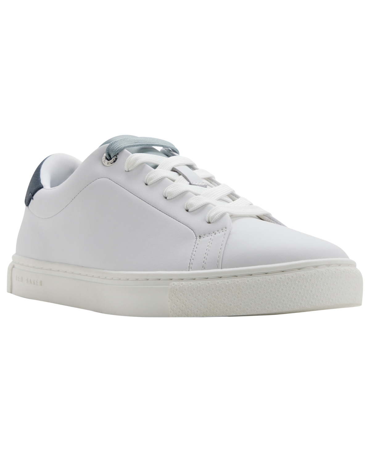 Click here for Ted Baker Mens Robberto Lace-Up Sneakers - White prices
