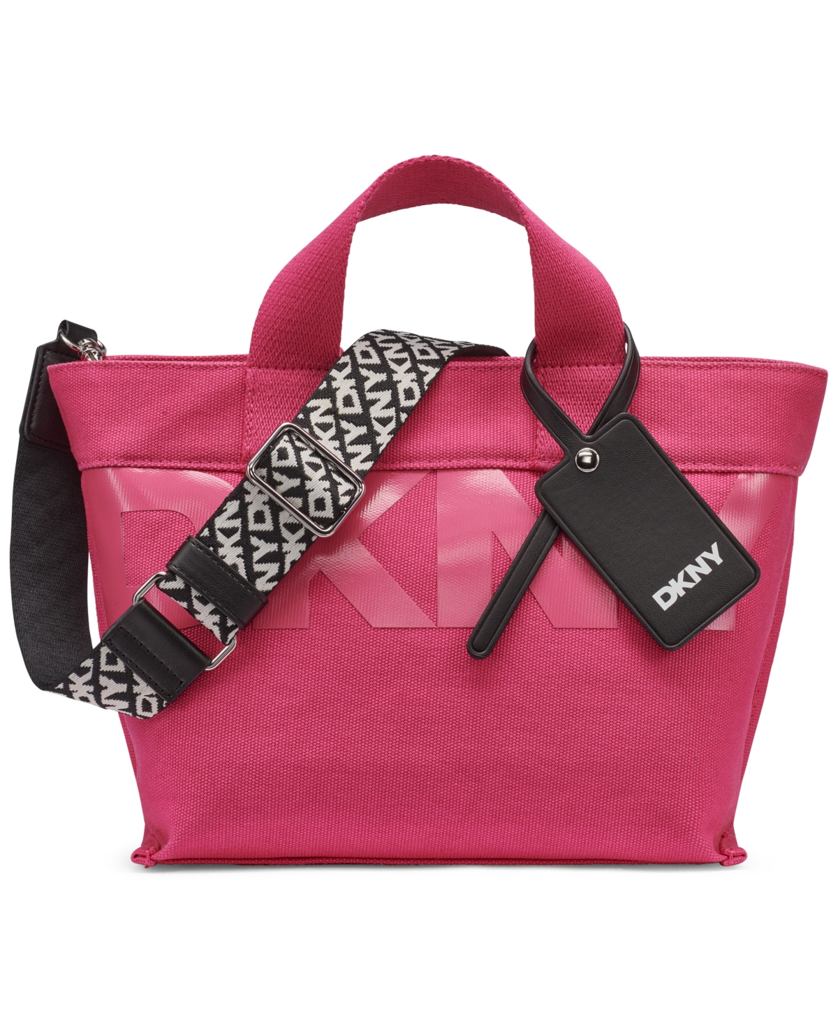 Click here for Dkny Brady Medium Logo Crossbody Bag - Hot Pink prices