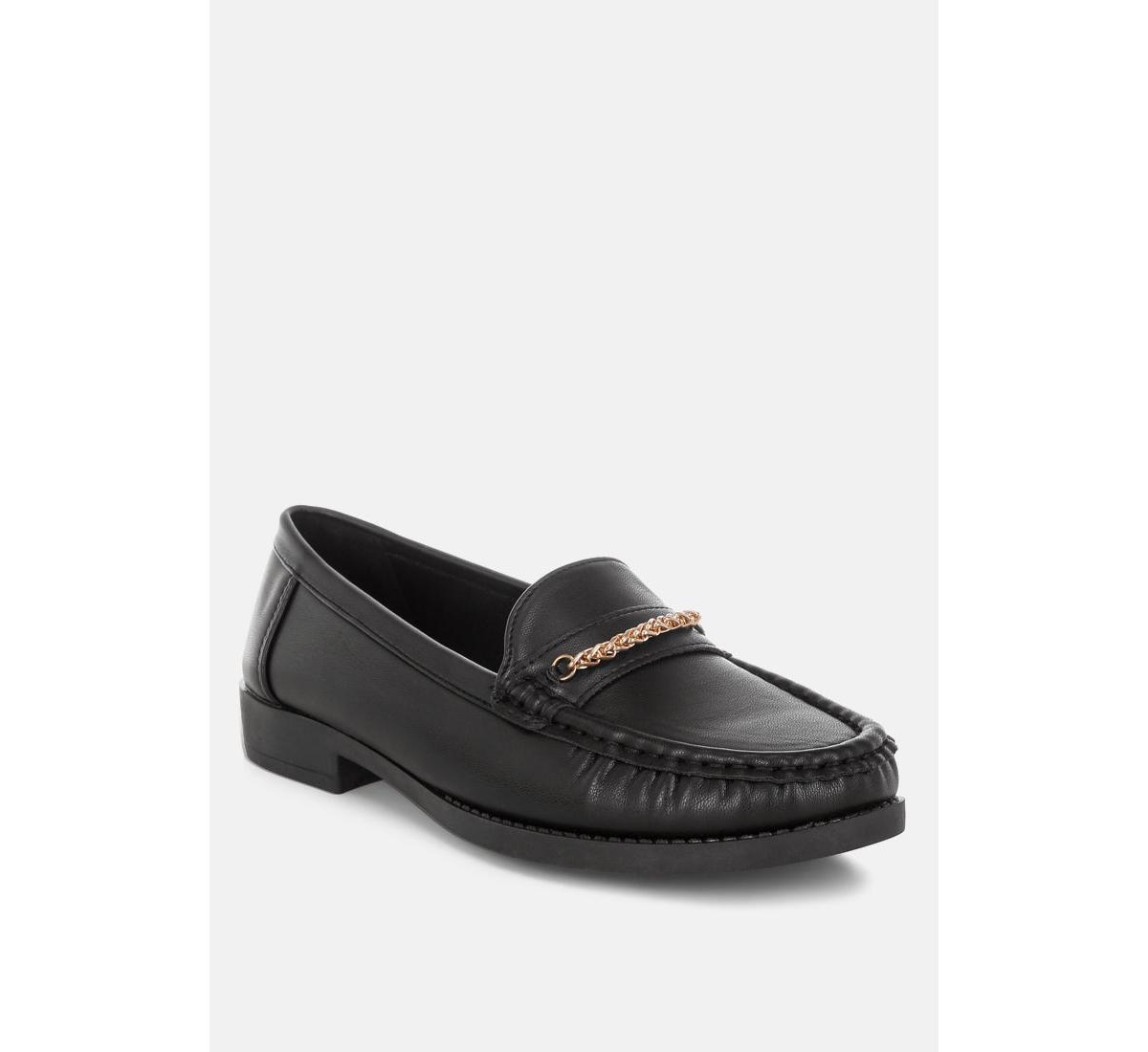 Click here for London Rag Womens Nemunk Metallic Chain Detail Loa... prices