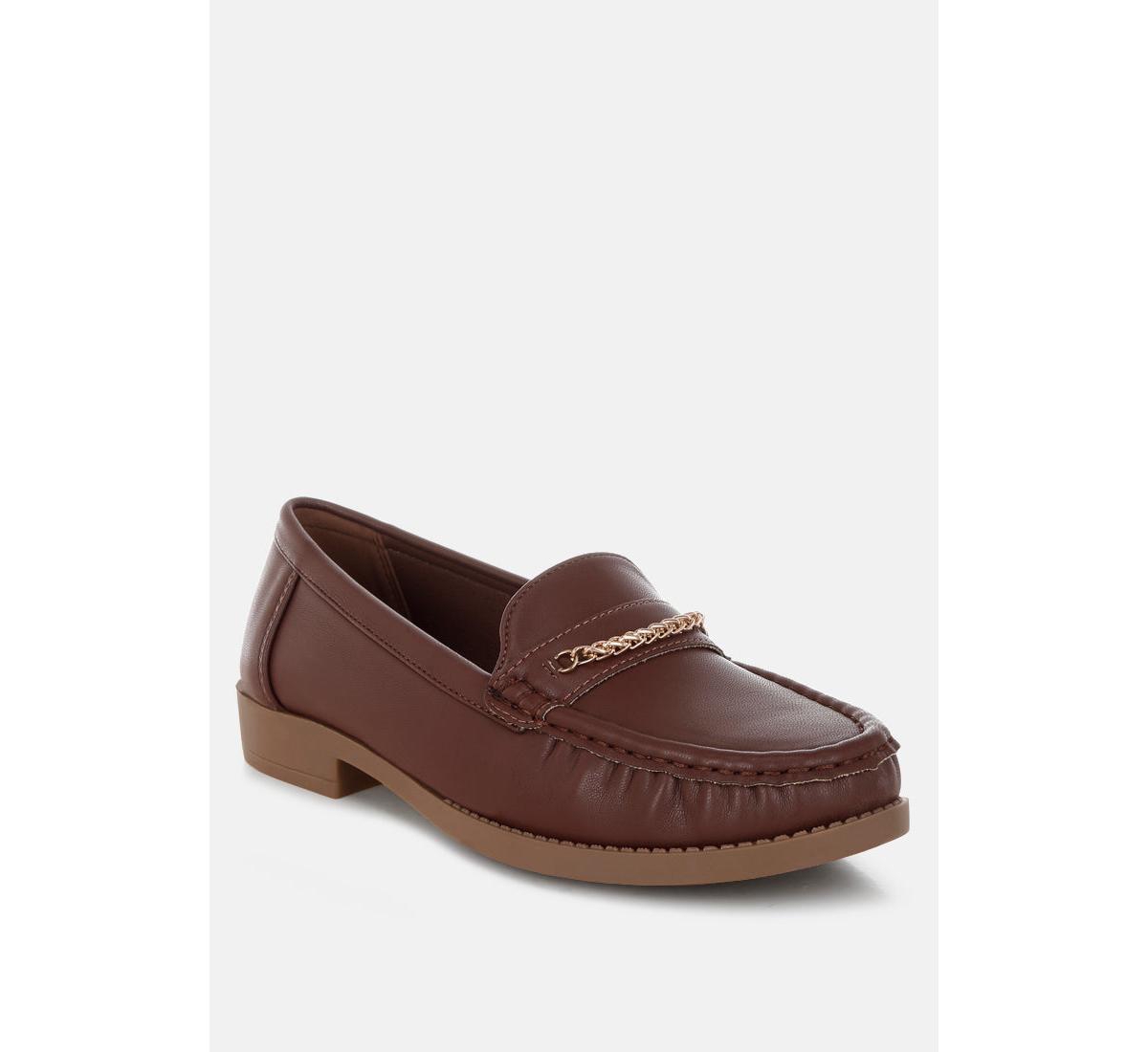 Click here for London Rag Womens Nemunk Metallic Chain Detail Loa... prices