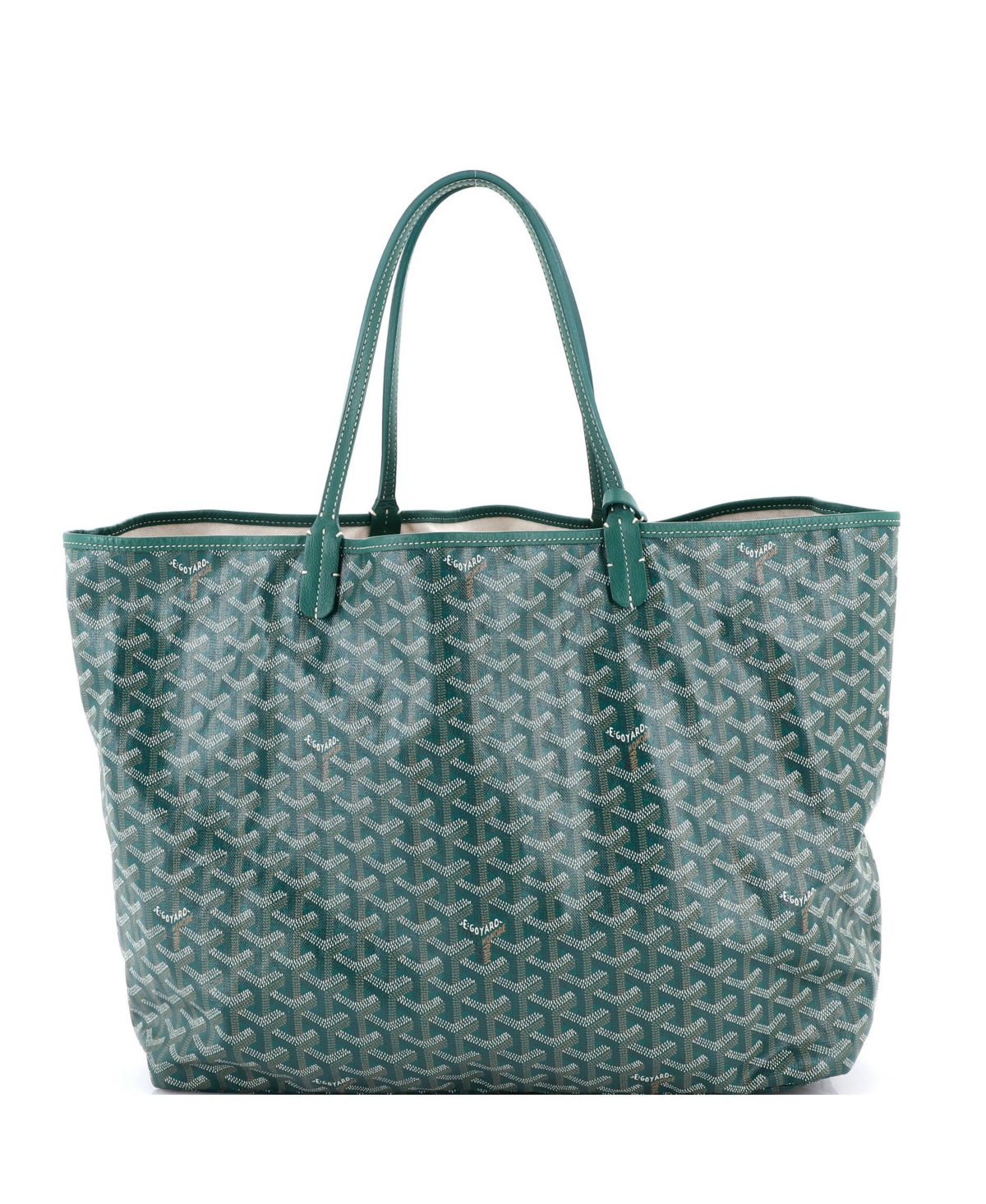 Click here for Pre-Owned Goyard Gm Saint Louis Tote Coated Canvas... prices