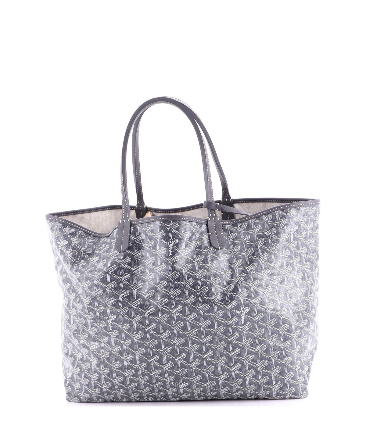 Click here for Pre-Owned Goyard Pm Saint Louis Tote Coated Canvas... prices