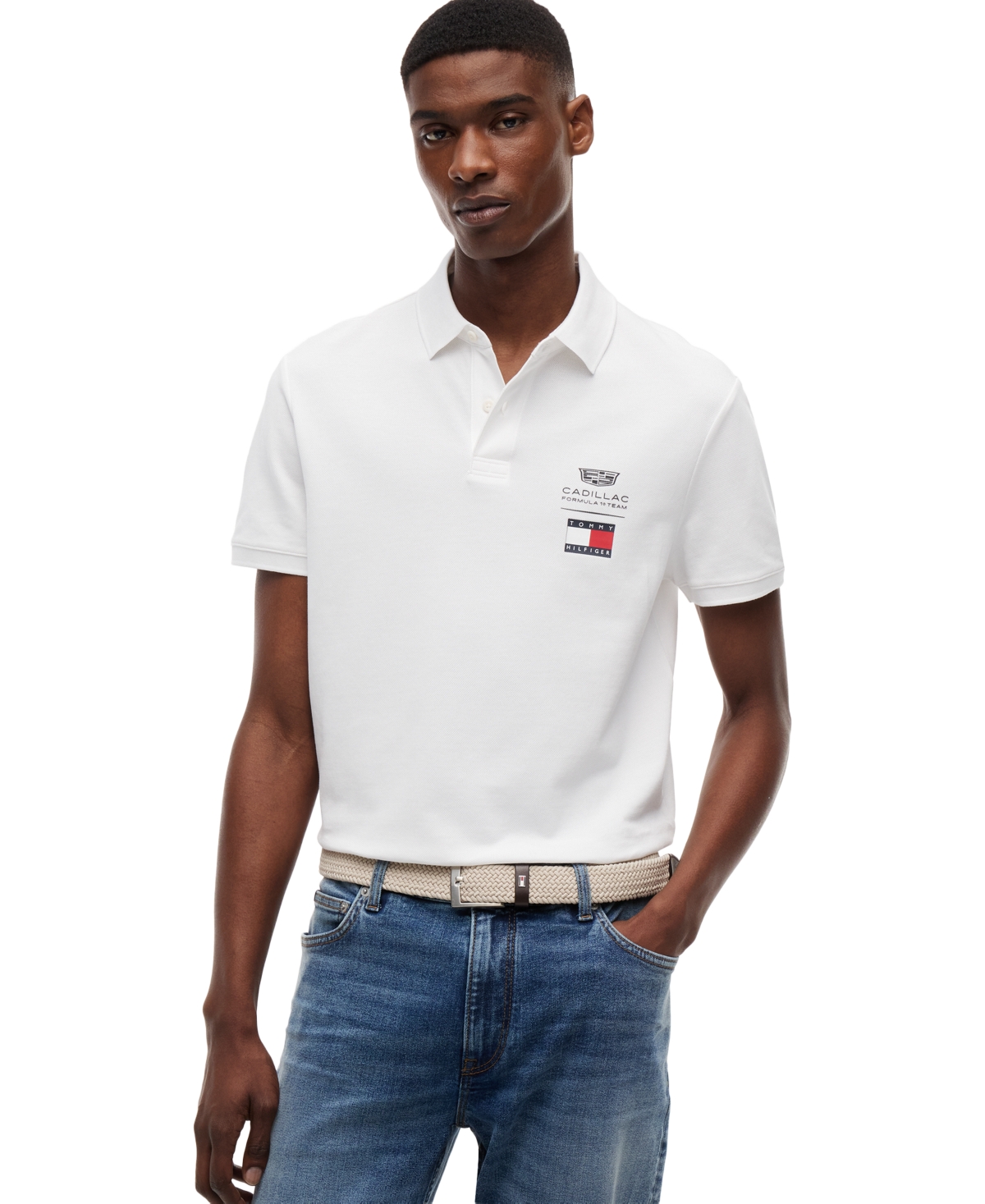 Click here for Tommy Hilfiger Mens Logo Regular-Fit Polo Shirt -... prices