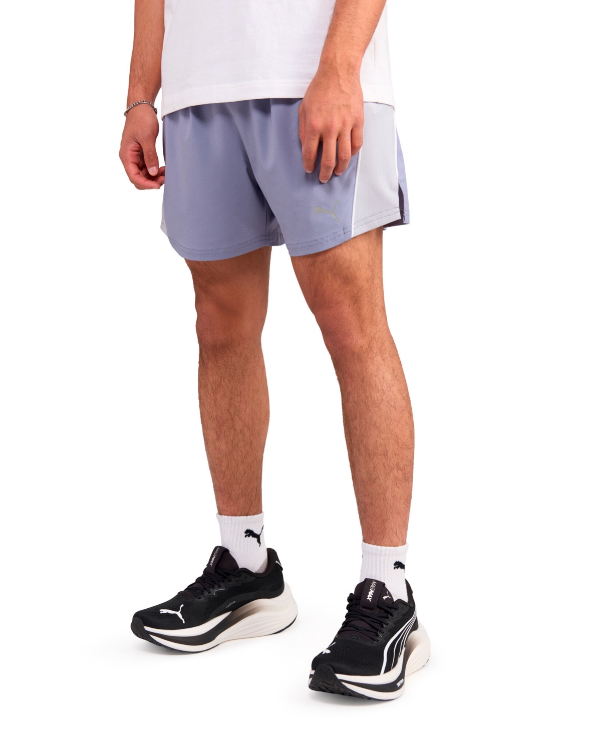 Click here for Puma Mens Run Velocity Shorts - Gray Sky prices