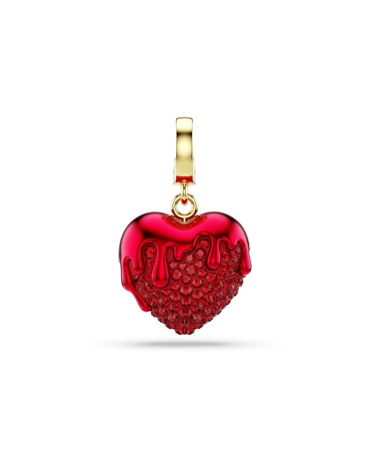 Click here for Swarovski Gold-Tone Plated Heart Idyllia Charms -... prices
