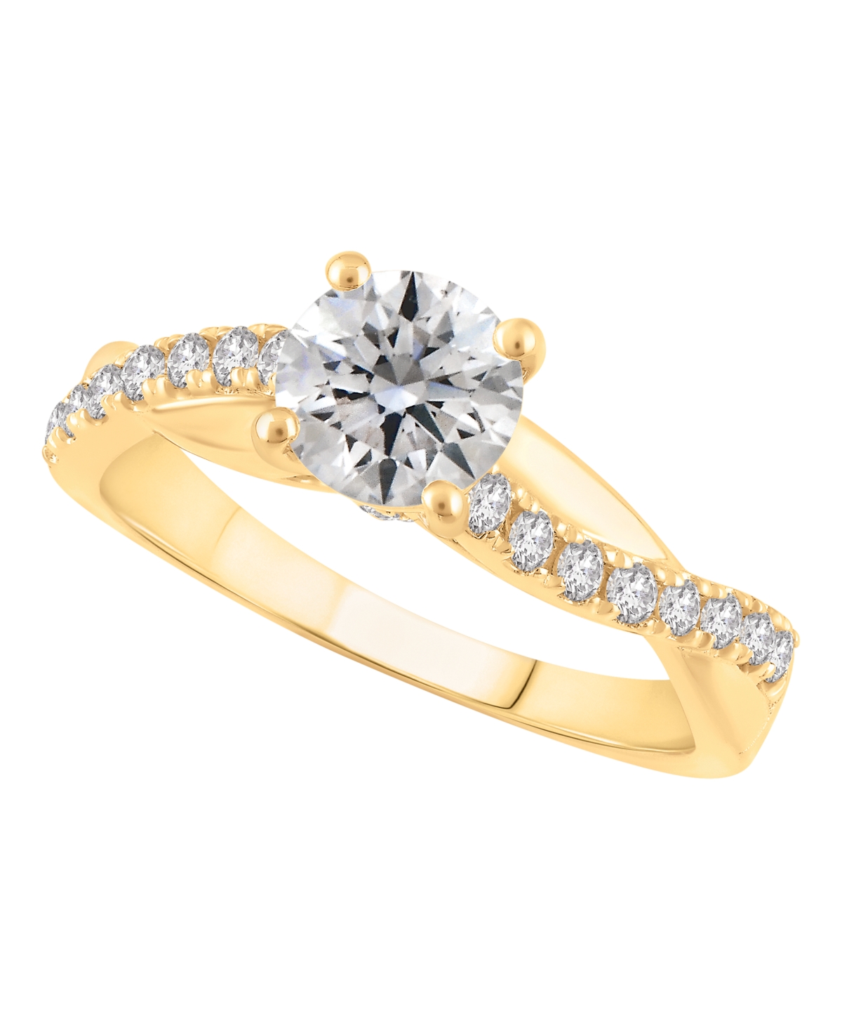 Click here for Macys Certified Lab-Grown Diamond Engagement Ring... prices