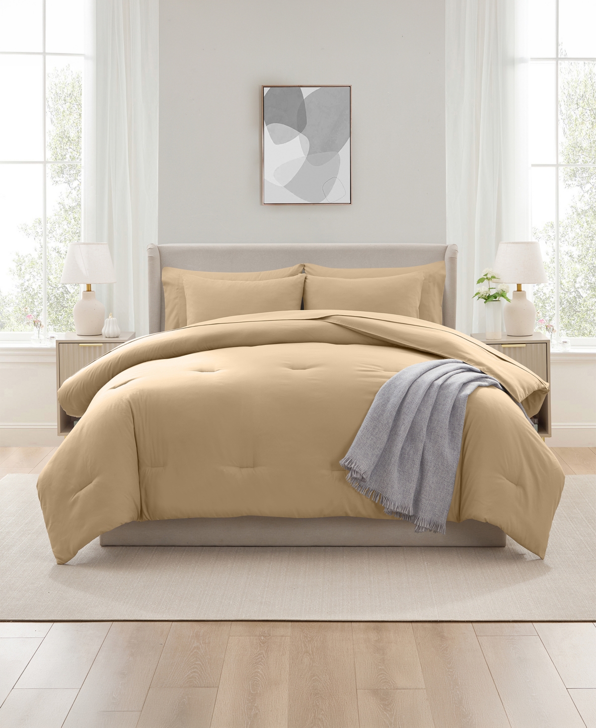 Click here for Nestl Luxury Soft Modern Design 7-Pc. Comforter Se... prices