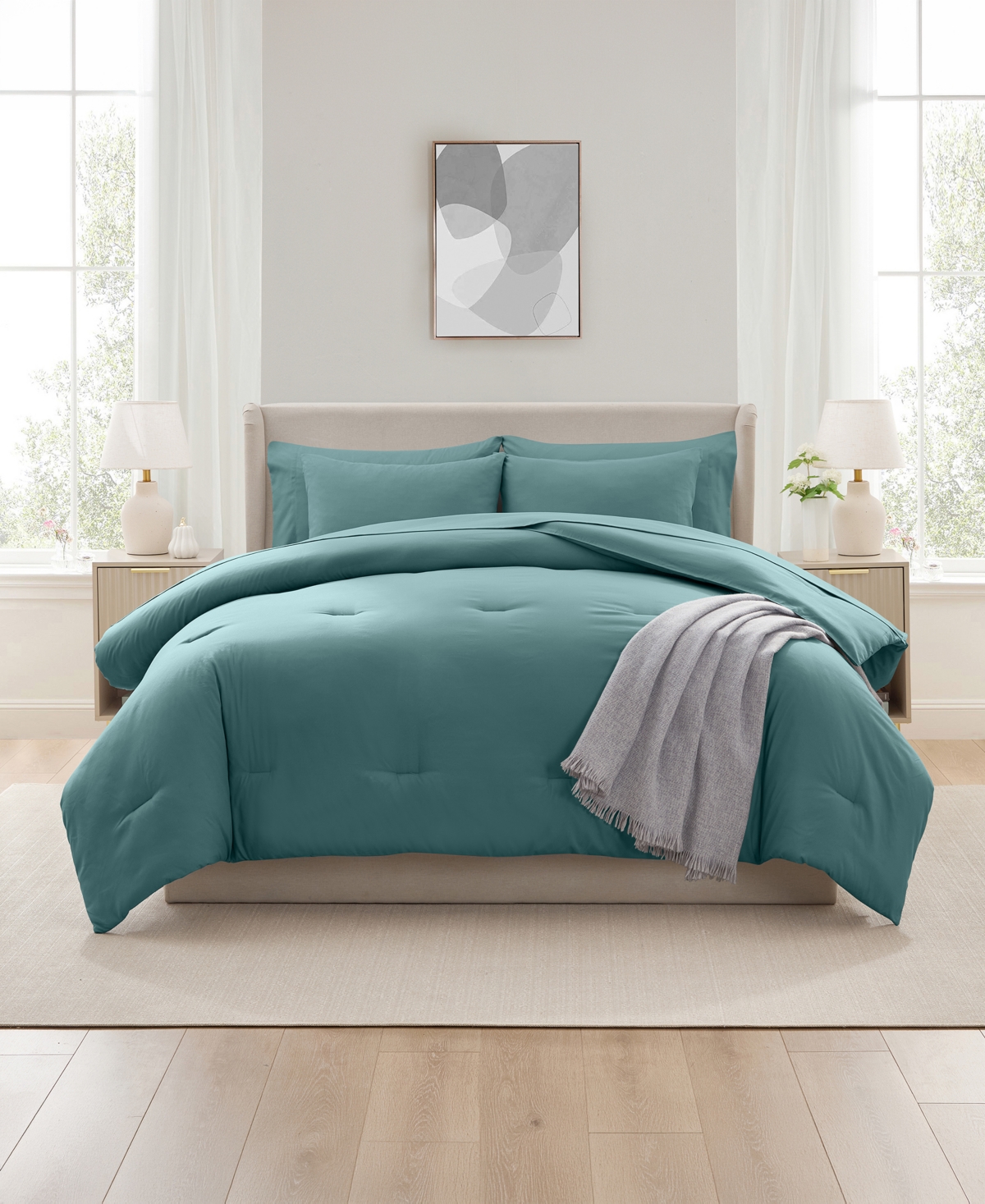 Click here for Nestl Luxury Soft Modern Design 7-Pc. Comforter Se... prices