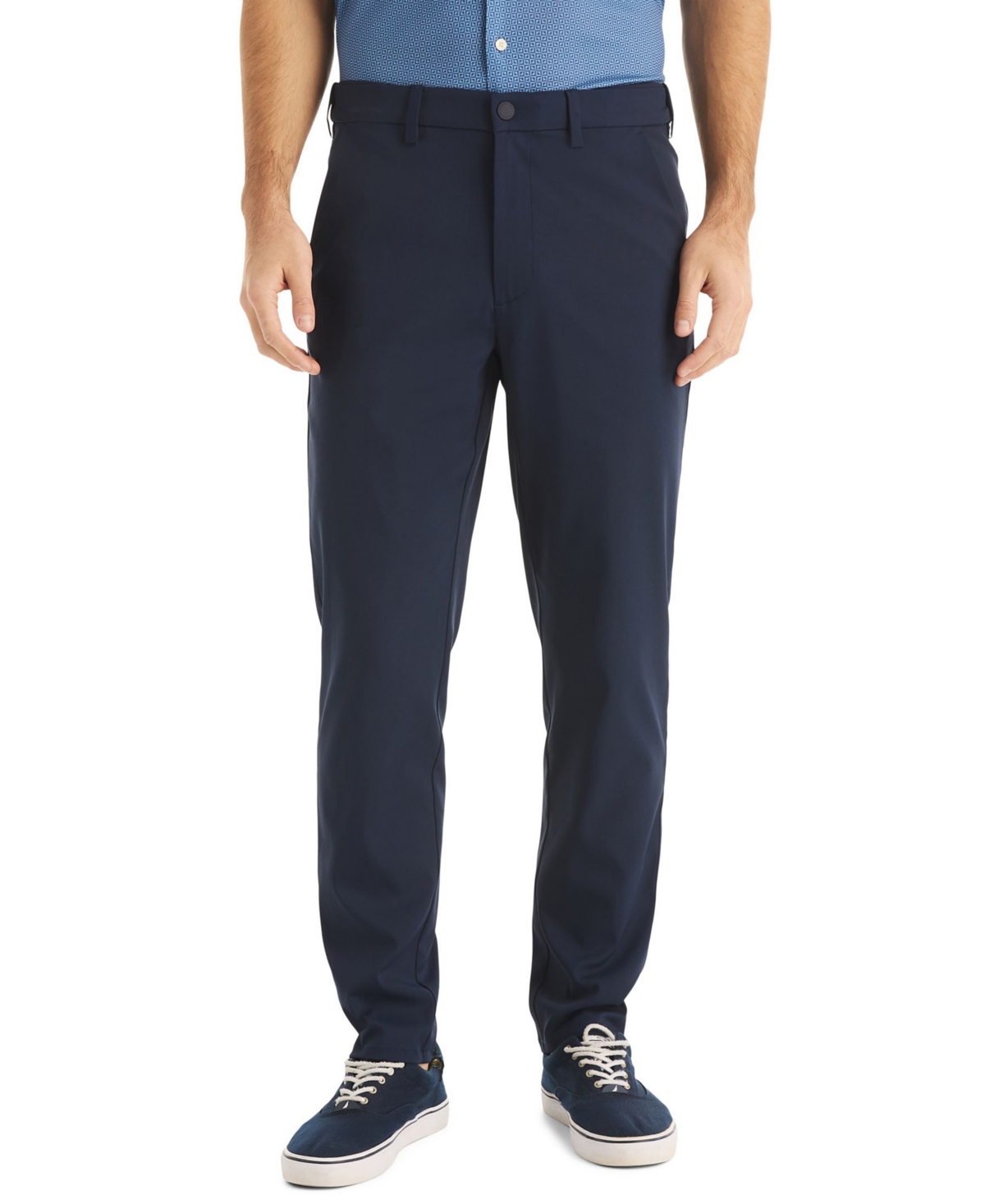Click here for Nautica Mens Regular-Fit Performance Pants - Navy... prices